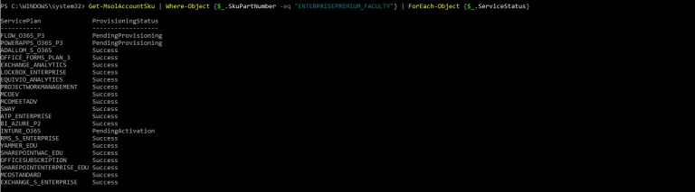 PowerShell Licensing SKU’s in Office 365 | Cloud Engineer - Everton Collins
