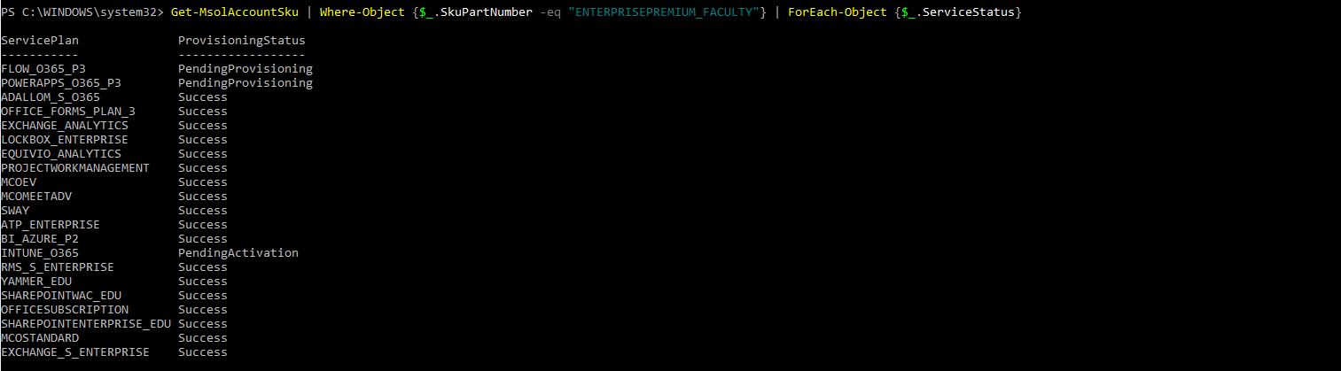 PowerShell Licensing SKU’s in Office 365 | Cloud Engineer - Everton Collins