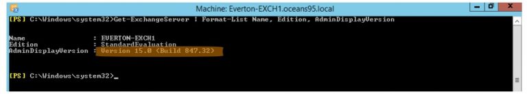 Find your Exchange Server build numbers – and release dates | Cloud ...